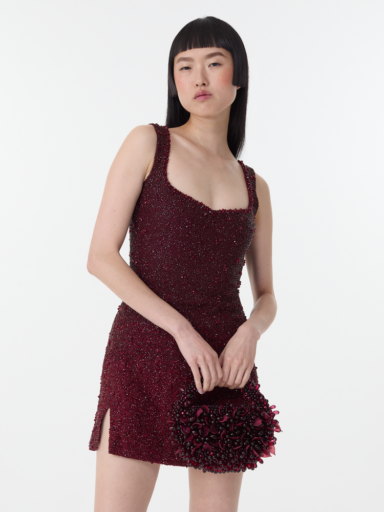 Crystal Dress Ruby – Clio Peppiatt