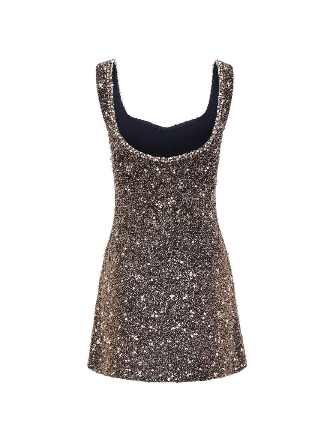Crystal Dress Mink – Clio Peppiatt
