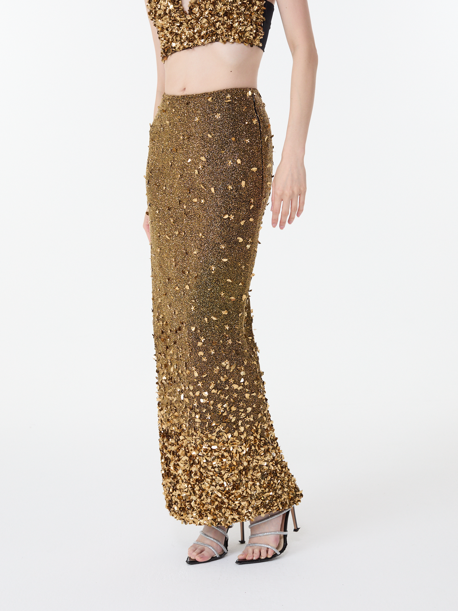 Midas Skirt Gold – Clio Peppiatt