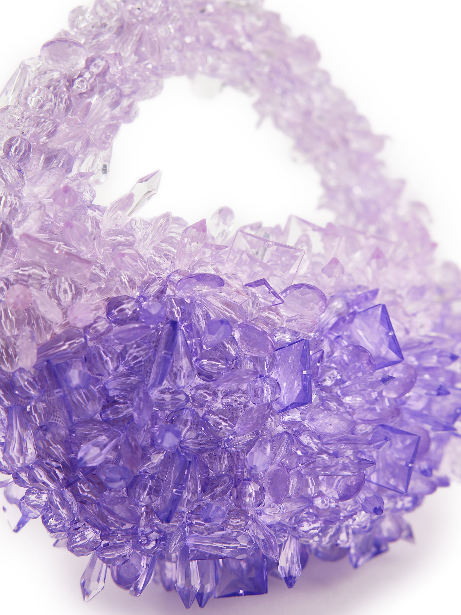 Beaded Bags | Lavender Quartz Bag – Clio Peppiatt