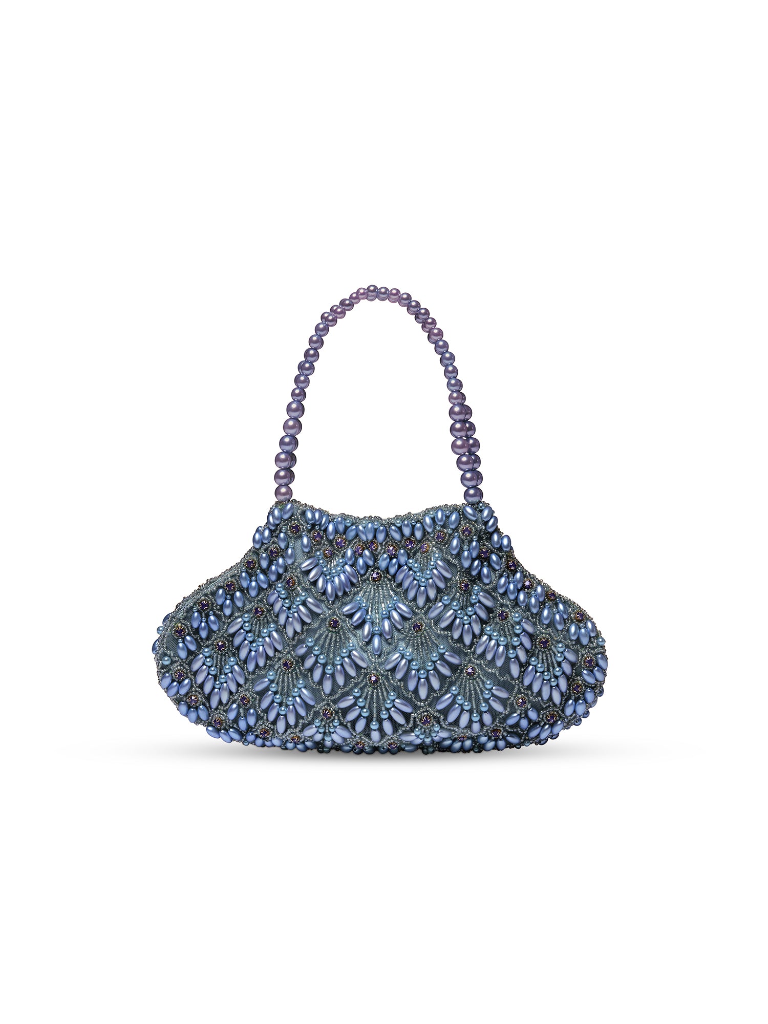 Scallop Bag Blue – Clio Peppiatt