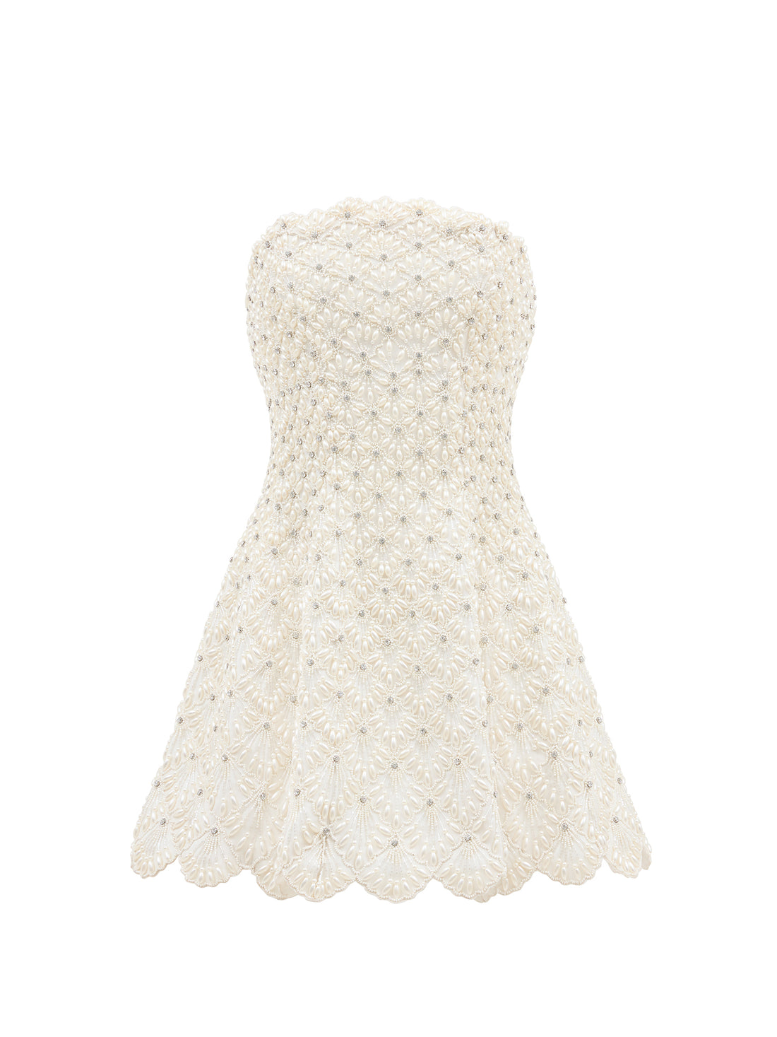 Scallop Mini Dress – Clio Peppiatt