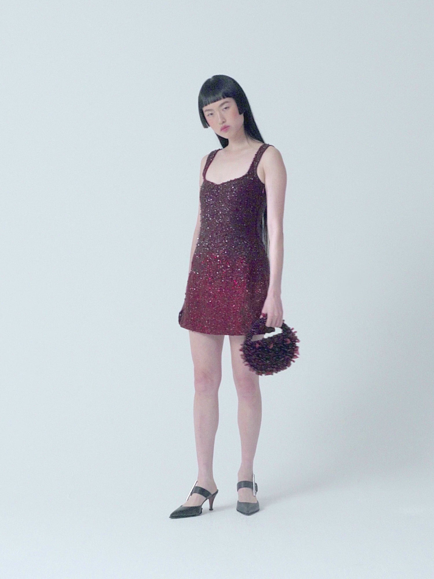 Crystal Dress Ruby – Clio Peppiatt